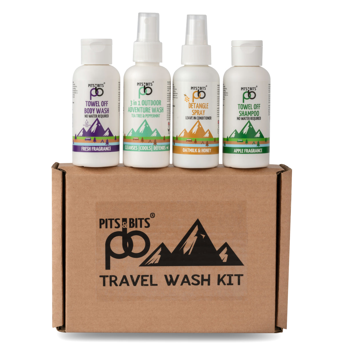Pits & Bits® Travel Wash Kit – Outdoor Action